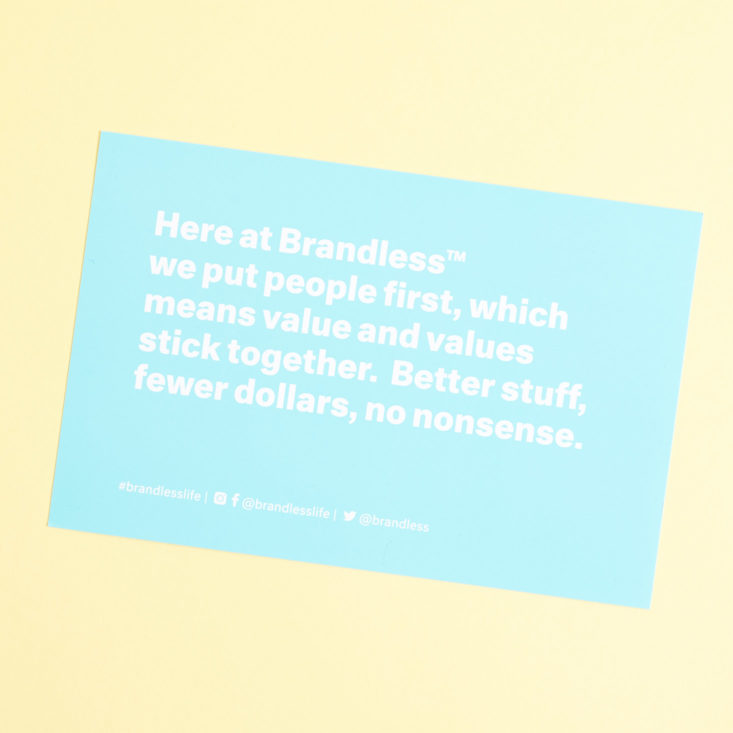 My Brandless Review: Everything I Got for Under $50 | MSA